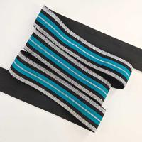 China High Quality Jacquard Elastic Band Check Pattern Elastic Waistband Yarn-dyed Elastic Band for sale