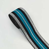 China High Quality Jacquard Elastic Band Check Pattern Elastic Waistband Yarn-dyed Elastic Band for sale