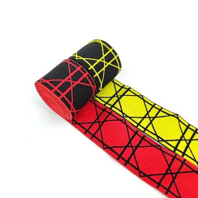 China Oem Odm Design Customized Size Elastic Band Elastic Edge Band Adjustable Elastic Web Band for sale