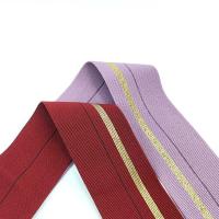 China 4 Day Sample Delivery Fold Over Elastic Band Custom Normal Polyester Elastic Band for Headgear for sale