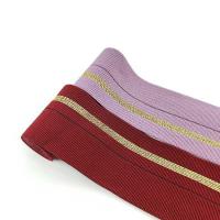 China 4 Day Sample Delivery Fold Over Elastic Band Custom Normal Polyester Elastic Band for Headgear for sale