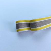 China Daisy Jacquard Elastic Webbing Strap Elastic Web Band Stripe Elastic Band for sale