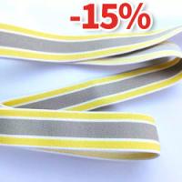 China Daisy Jacquard Elastic Webbing Strap Elastic Web Band Stripe Elastic Band for sale