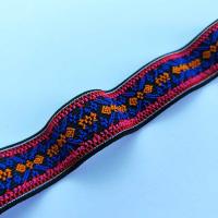 China Fast Delivery Elastic Band Fancy Jacquard Stretchable Webbing with Customized Size for sale