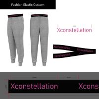 China New Free sample manufacturer custom width and logo elastic band 6.5 mm nylon elastan for sale