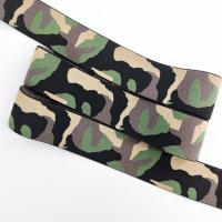 China New Free sample manufacturer custom logo and width elastic band army green for sale