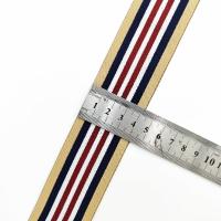 China Free sample manufacturer custom logo width polyester elastic band for tracksuit for sale