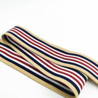 China Free sample manufacturer custom logo width polyester elastic band for tracksuit for sale