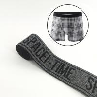 China Free sample manufacturer custom jacquard elastic band men's panty belt for sale