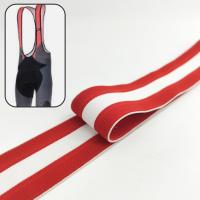 China Free sample manufacturer custom jacquard elastic band for bib short for sale