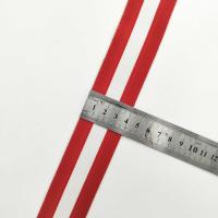 China Free sample manufacturer custom jacquard elastic band for bib short for sale
