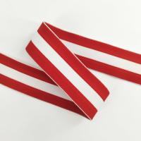 China Free sample manufacturer custom jacquard elastic band for bib short for sale