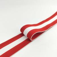 China Free sample manufacturer custom jacquard elastic band for bib short for sale