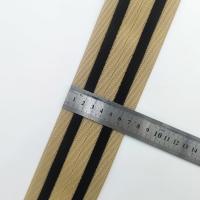 China Free sample manufacturer custom jacquard elastic webbing band for sofa for sale