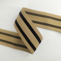 China Free sample manufacturer custom jacquard elastic webbing band for sofa for sale