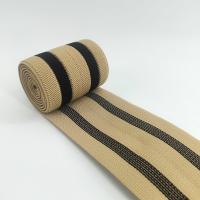 China Free sample manufacturer custom jacquard elastic webbing band for sofa for sale