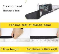 China Free sample manufacturer custom logo width thin roll 1 inch 1mm latex stretch elastic band for sale