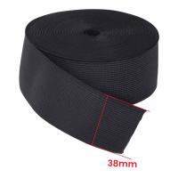 China Free sample manufacturer custom logo color width black and white elastic band sewing 38 mm for sale