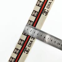 China Free sample manufacturer custom logo slip sewing braided elastic band for sale