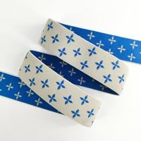 China Free sample manufacturer custom logo biodegradable elastic waistband for sale