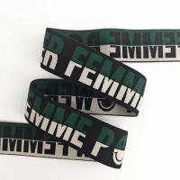 China Free sample manufacturer custom elastic waistband material designer bands jacquard for sale