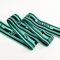 China Free sample manufacturer custom nylon spandex elastic band for sale