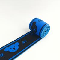 China Free sample custom logo bands tape ribbon nylon 66 elastic waistband for sale