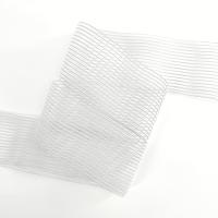 China Free sample manufacturer custom mesh knitted hollow elastic band for sale