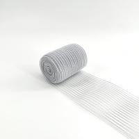 China Free sample manufacturer custom mesh knitted hollow elastic band for sale