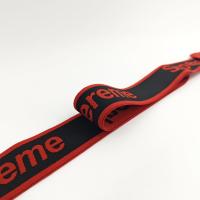 China Free sample manufacturer custom nylon jacquard elastic webbing band with factory price for sale