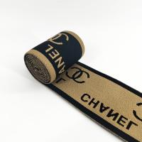 China Free sample manufacturer custom woven jacquard elastic band with logo for sale