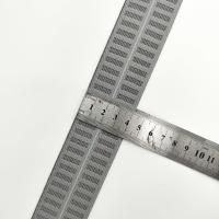 China Free sample custom jacquard elastic waistband on grey heather elastic for sale