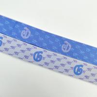 China Free sample custom elastic waistband material designer bands jacquard b for sale