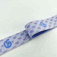 China Free sample custom elastic waistband material designer bands jacquard b for sale