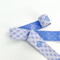 China Free sample custom elastic waistband material designer bands jacquard b for sale