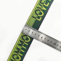China Free sample custom logo elastic waistband,elastic band with logo waistband for sale