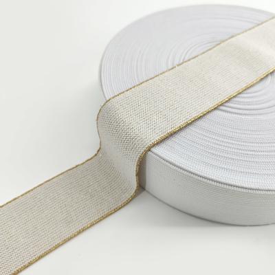 China Free sample manufacturer custom sparkle elastic waistband with factory price for sale