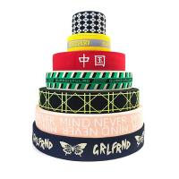 China Multi Usage Elastic Ribbon Custom Size Strong Elastic Band Heart Pattern Jacquard Elastic Tape for sale