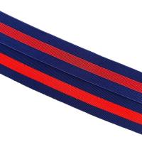 China Custom Underwear Elastic Band Suppliers Jacquard Ribbon Embroidered Elastic Band for Lingerie 40 mm for sale