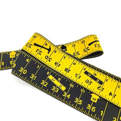 China Factory Direct Sale Famous Printed Ribbon Jacquard Ribbon Embroidered Comfortable Satin Elastic Strap for sale