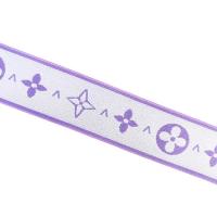 China 1.5 Inch Famous Printed Ribbon Jacquard Elastic Webbing Band Sustainable Fashion Stootband for sale