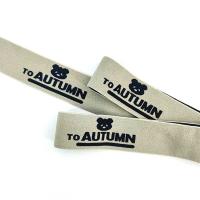 China Huge inventory Backpack Straps Soft Bra Strap Elastic Comfortable Elastic Band for Wigs for sale