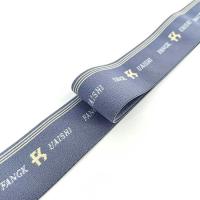 China 4 Day Sample Delivery Non Roll Elastic Jacquard Print Elastic Band Elastic Webbing Belt Seat for sale