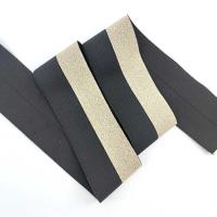 China Shiny glitter elastic band toy used for toys elastic band customized in width colors patterns for sale