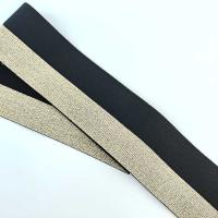 China Shiny glitter elastic band toy used for toys elastic band customized in width colors patterns for sale