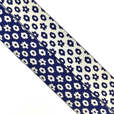 China 4 Day Sample Delivery Jacquard Elastic Pattern Waistband Elastic Hat Elastic Band for sale