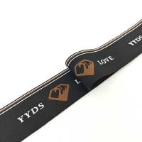 China Custom Elastic Web Band Jacquard Webbing Fancy Pattern Jacquard Elastic Band for Clothing for sale