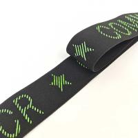 China 4 Day Sample Delivery Black Elastic Band Heat Transfer Jacquard Elastic Bands for Clothing for sale