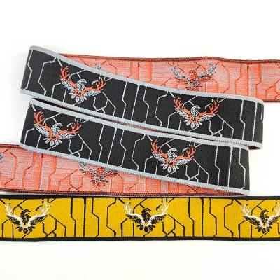 China Elastic band belt strong stretchy strength thick elastic band custom nylon spandex for sale