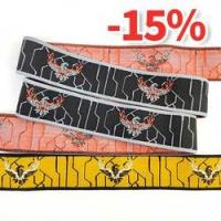 China Elastic band belt strong stretchy strength thick elastic band custom nylon spandex for sale